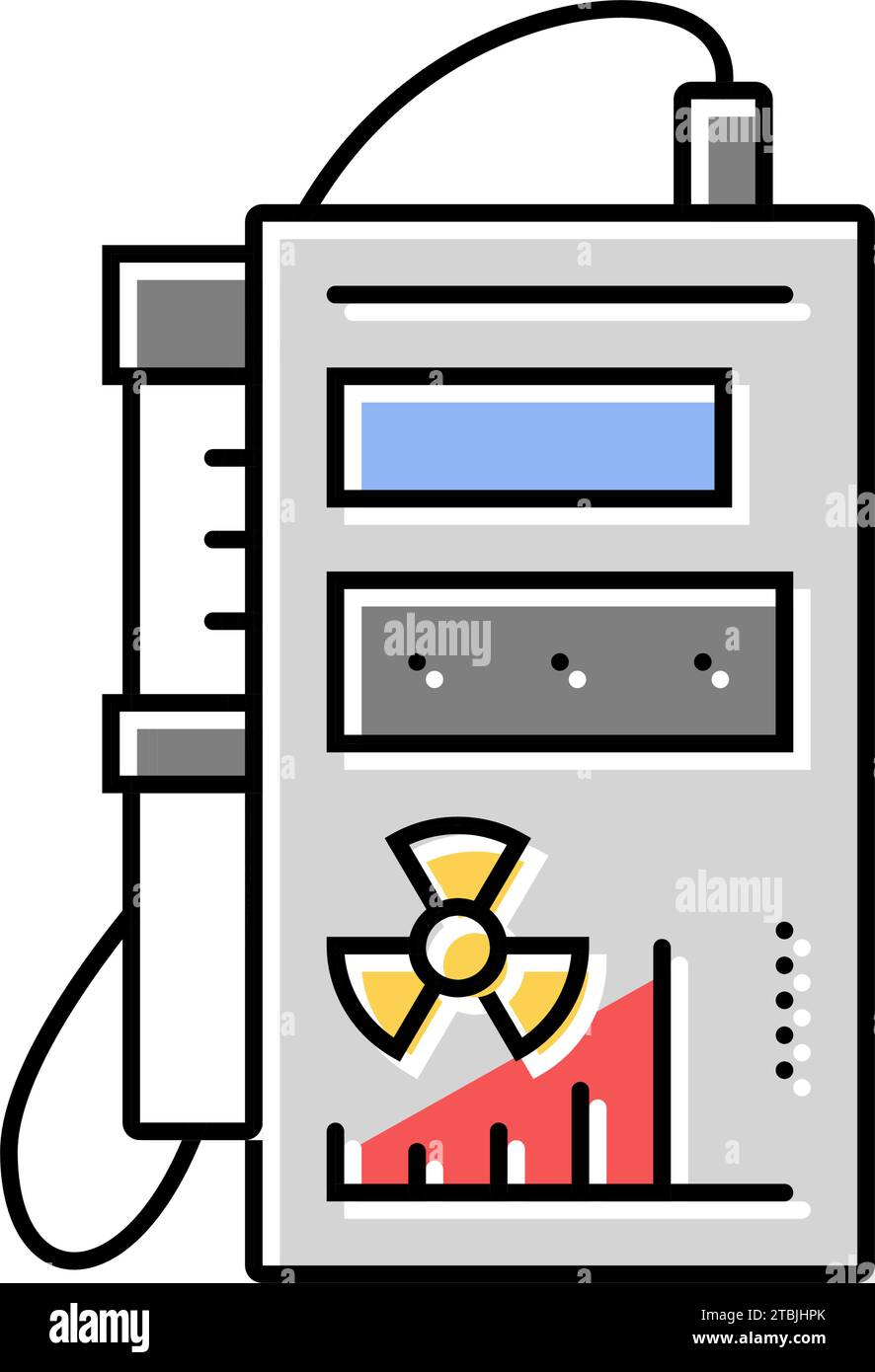Geiger counter Stock Vector Images - Alamy