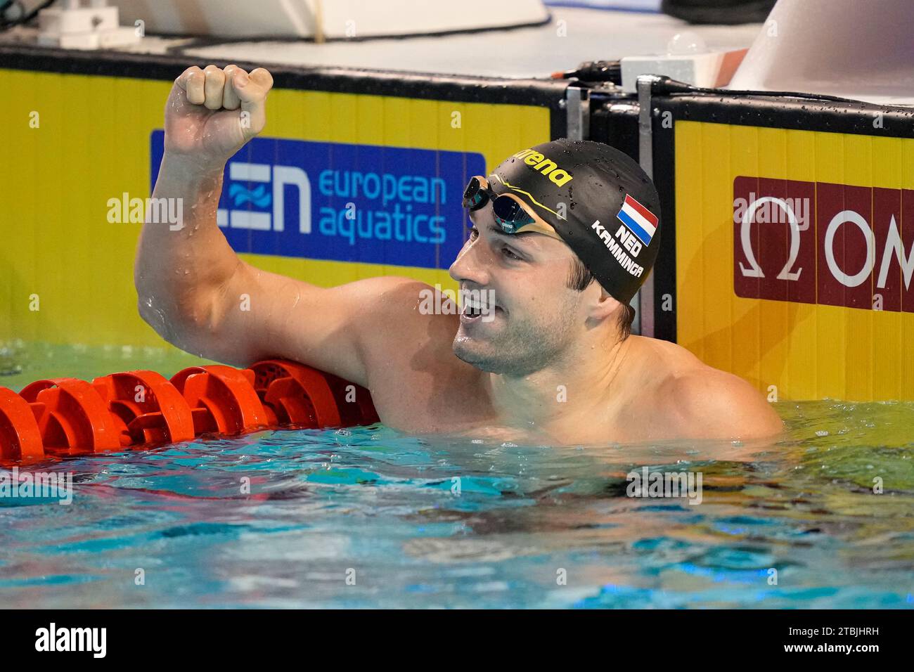 Gold medal winner Arno Kamminga of The Netherlands celebrates after Men ...