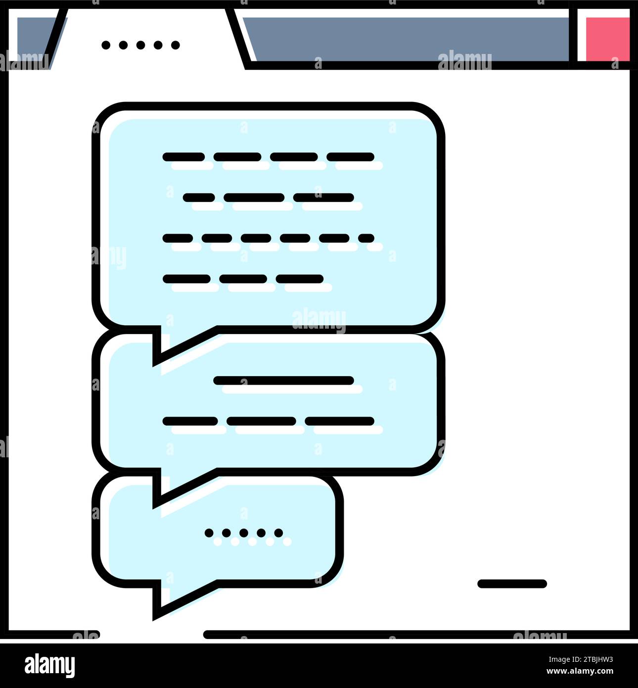 unanswered messages sad mood color icon vector illustration Stock ... unanswered messages sad mood color icon vector illustration Stock ...