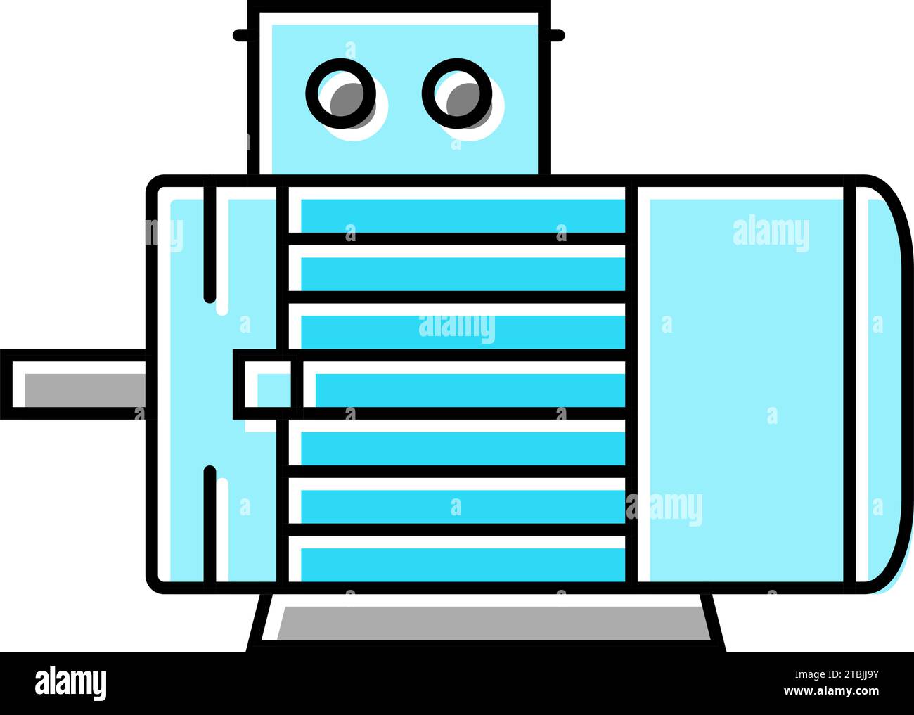 Electrical circuit motor Stock Vector Images - Alamy