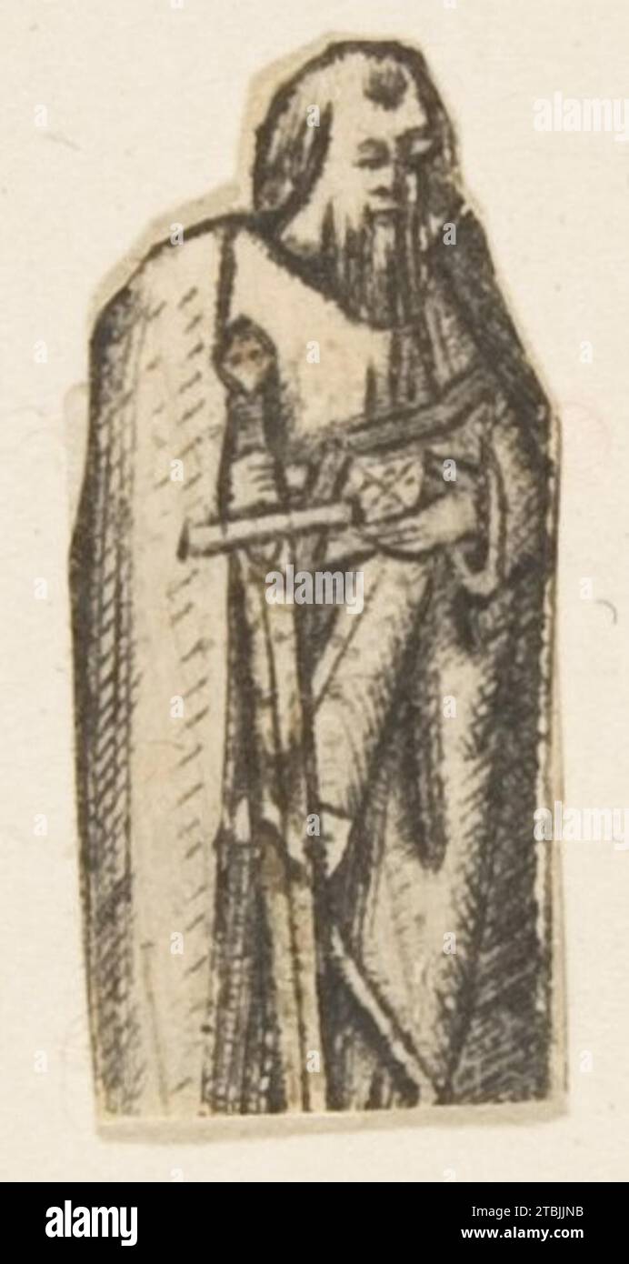 Bearded Saint with a Sword 1941 by Anonymous, German, 15th century ...
