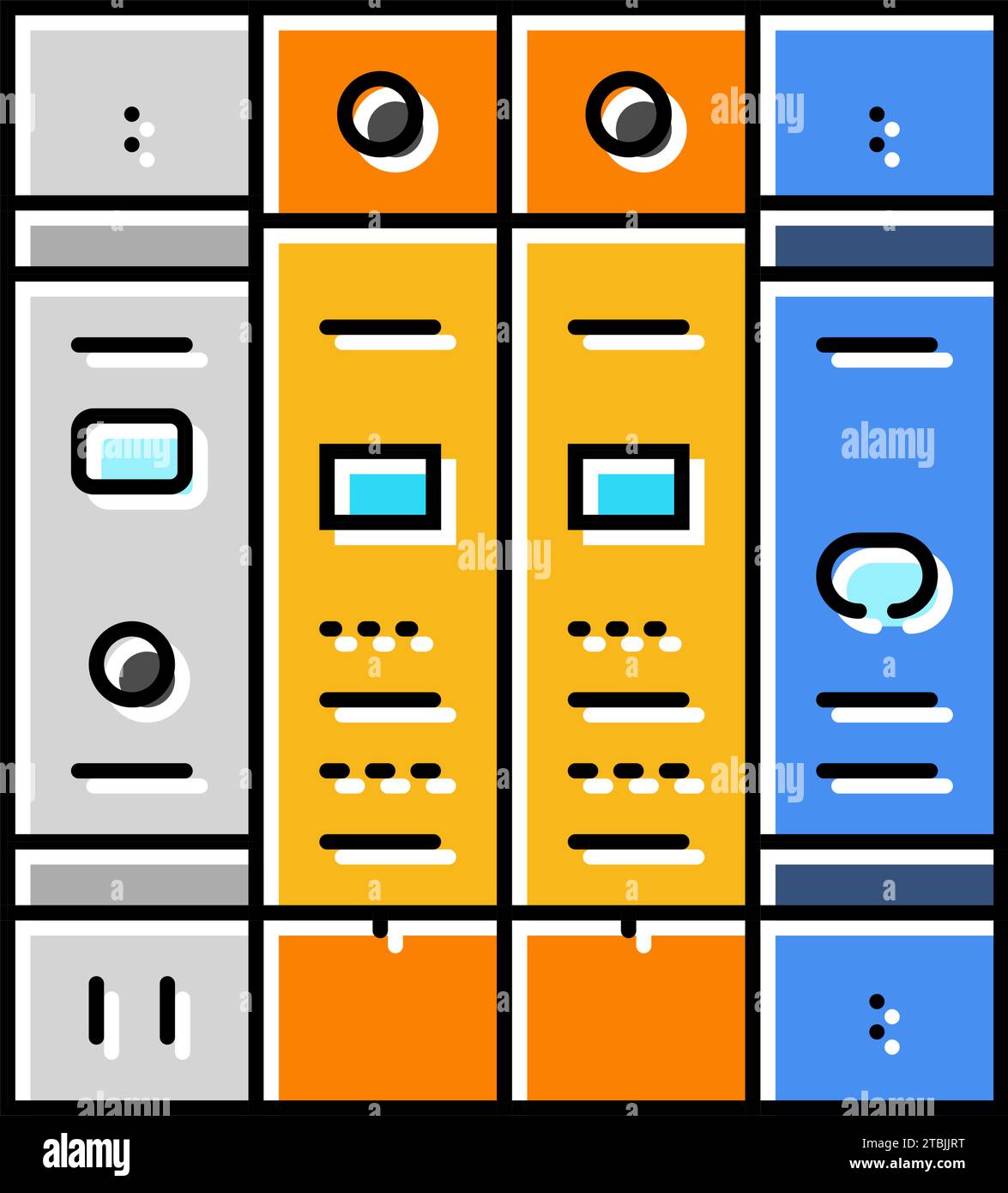 surge protector electrical engineer color icon vector illustration ...