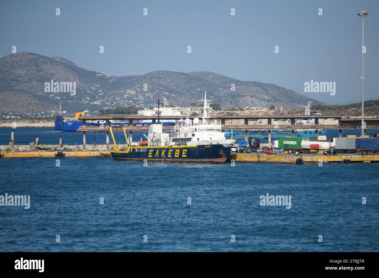 Port of piraeus hi-res stock photography and images - Alamy