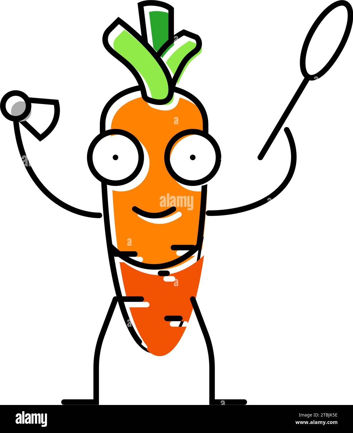 carrots fruit fitness character color icon vector illustration Stock ...