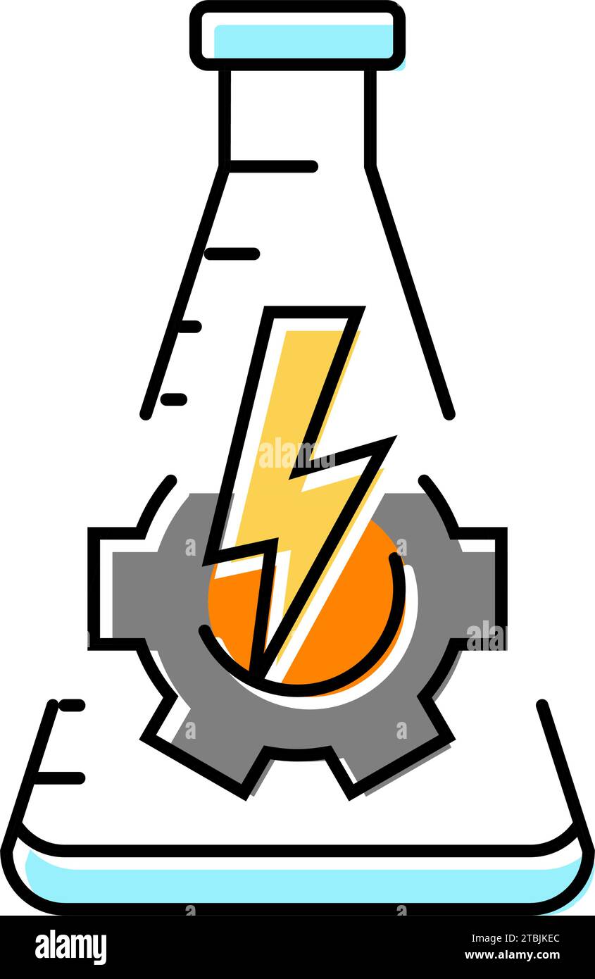 catalyst chemical reactions color icon vector illustration Stock Vector ...