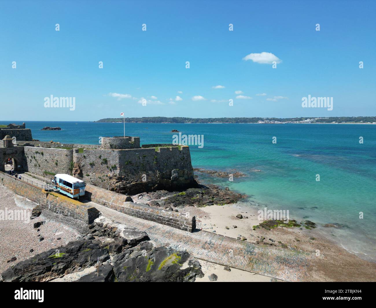 Elizabeth castle st aubins hi-res stock photography and images - Alamy