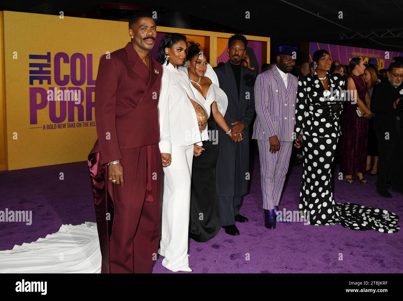 LOS ANGELES, CALIFORNIA - DECEMBER 06: (L-R) Colman Domingo, Ciara ...