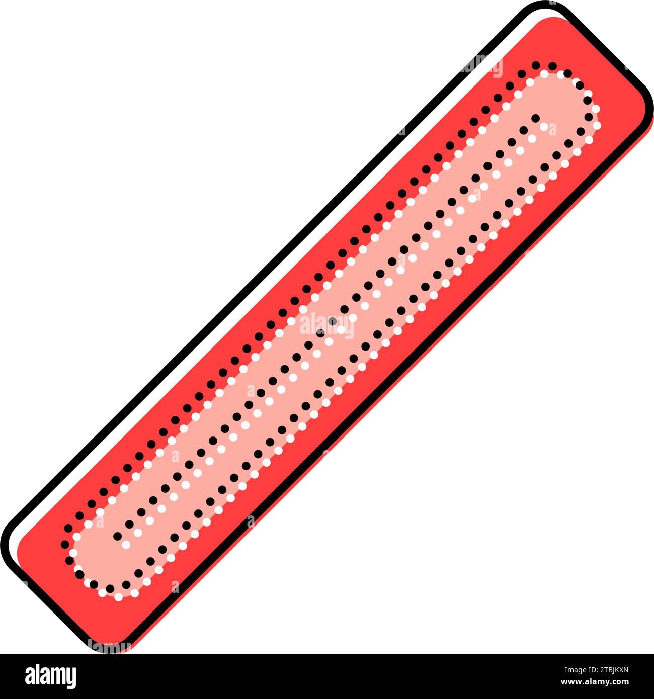nail file hygiene color icon vector illustration Stock Vector Image ...
