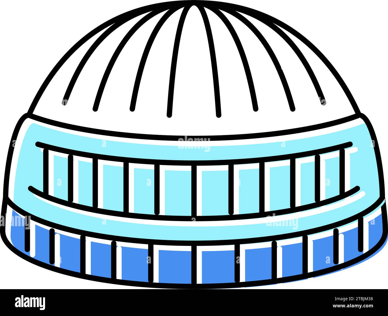 muslim prayer cap kufi color icon vector illustration Stock Vector ...