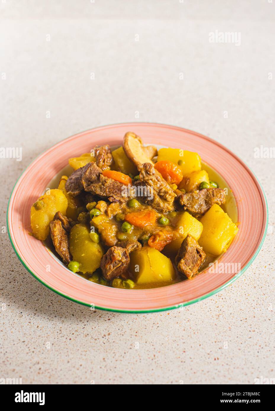 Sukalki, a traditional a stew of meat of the typical Basque cuisine ...