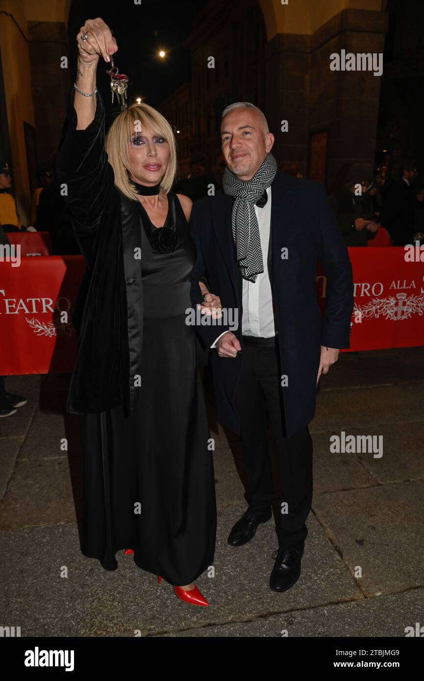 Milan, Italy. 07th Dec, 2023. Milan, 7 December 2023 Inaugural evening ...