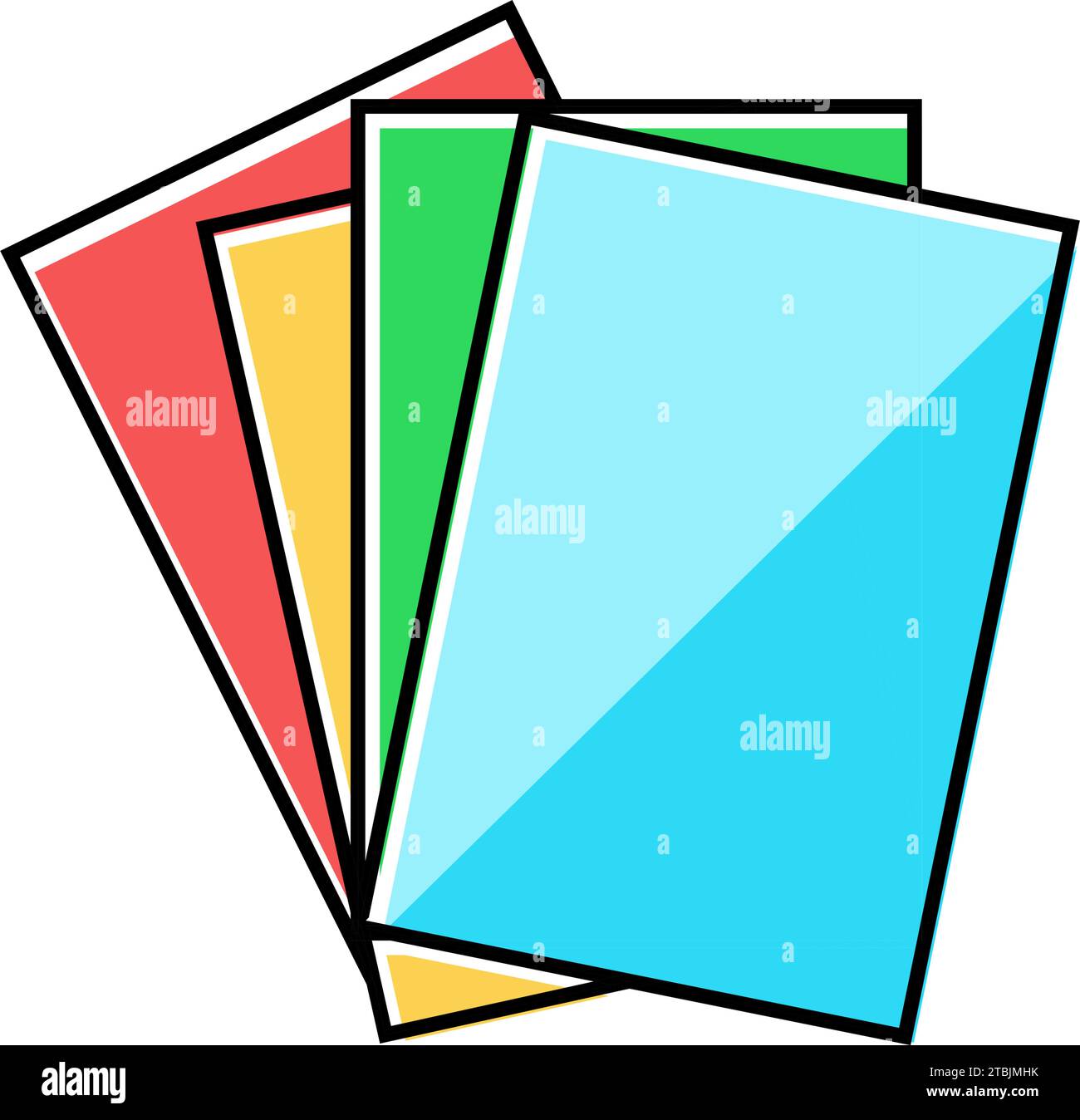 tracing paper embroidery hobby color icon vector illustration Stock ...