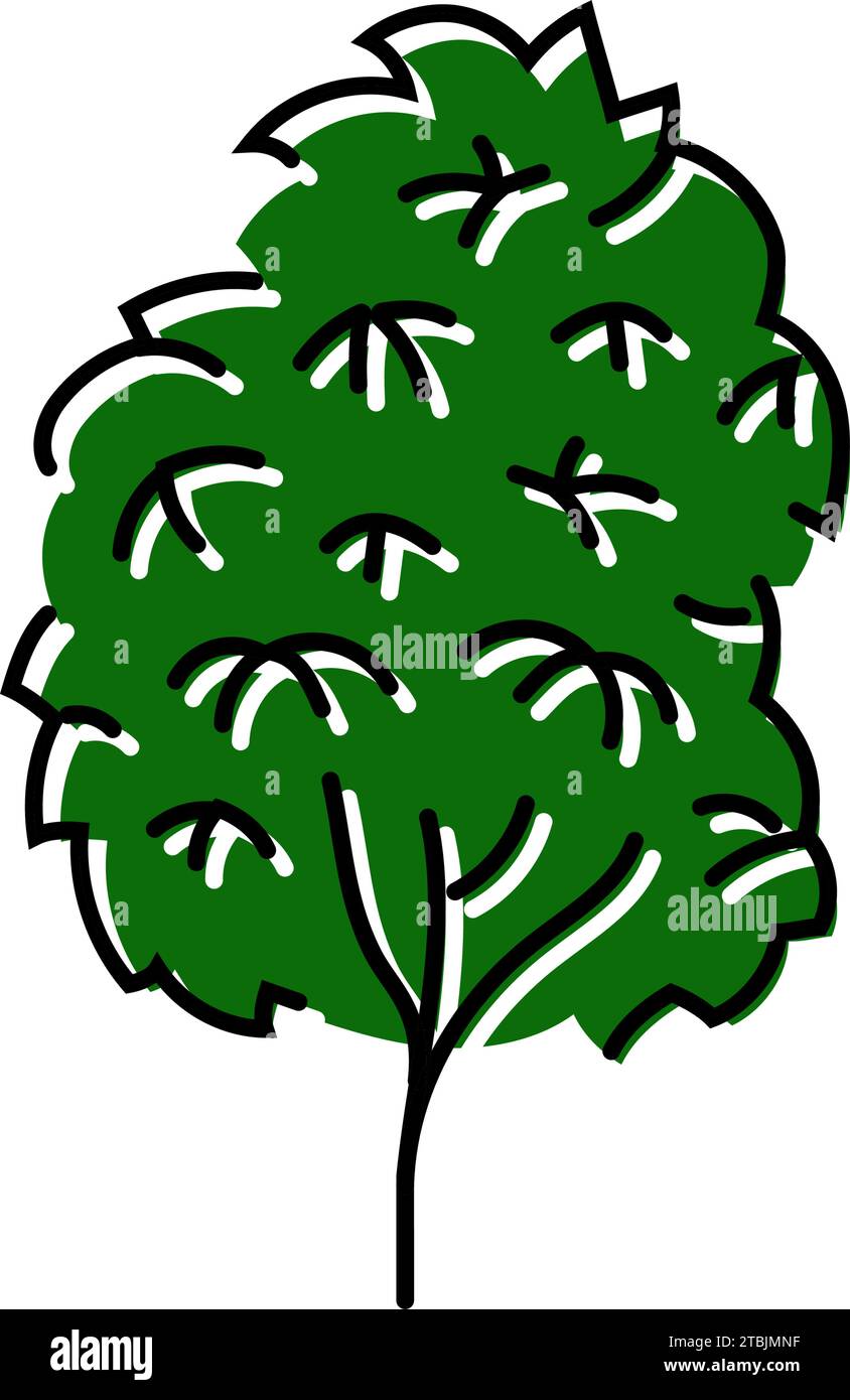 Amazon rainforest river aerial view Stock Vector Images - Alamy