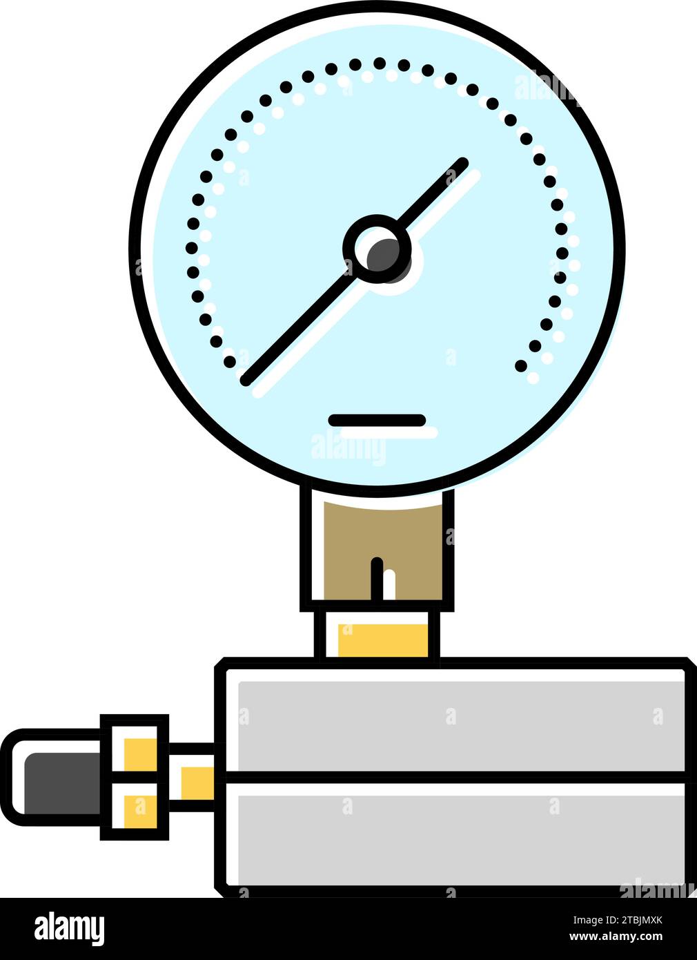 Heating oil gauge Cut Out Stock Images & Pictures - Alamy