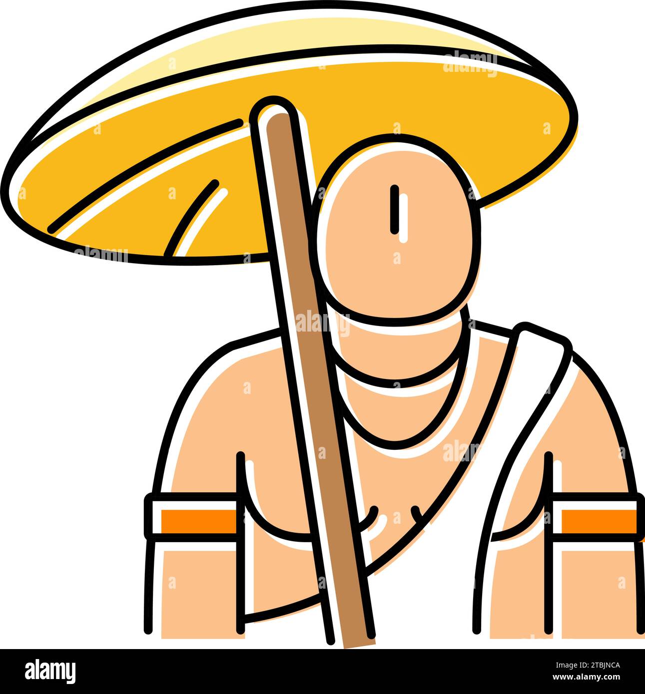 vamana god indian color icon vector illustration Stock Vector Image ...