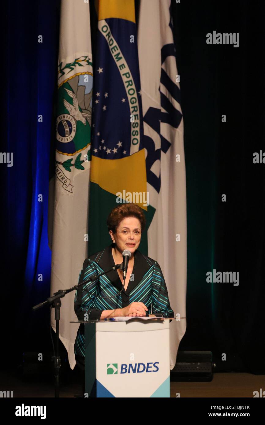 Rio De Janeiro, Brazil. 06th Dec, 2023. Dilma Rousseff, President of ...