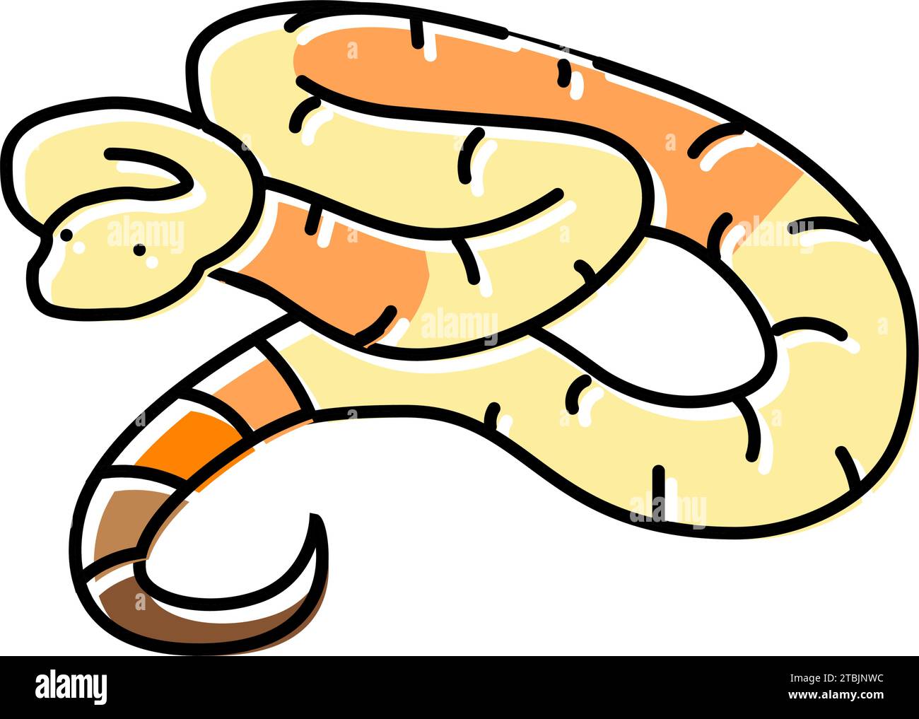 Boa constrictor serpent Stock Vector Images - Alamy