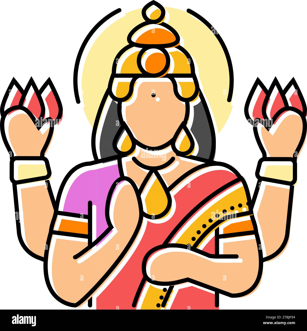 Lord vishnu and goddess lakshmi hi-res stock photography and images - Alamy