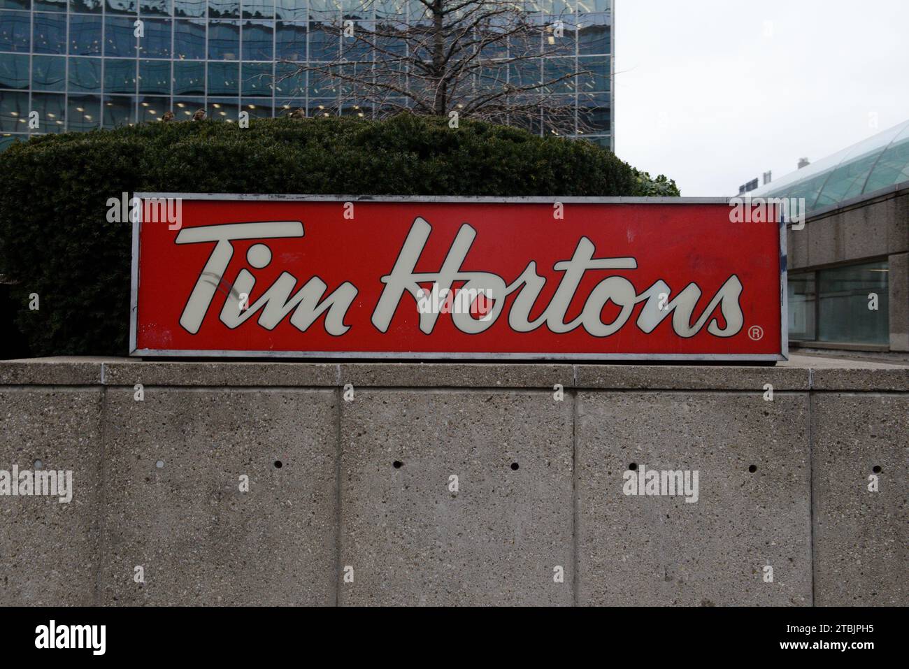 Tim hortons logo design hi-res stock photography and images - Alamy