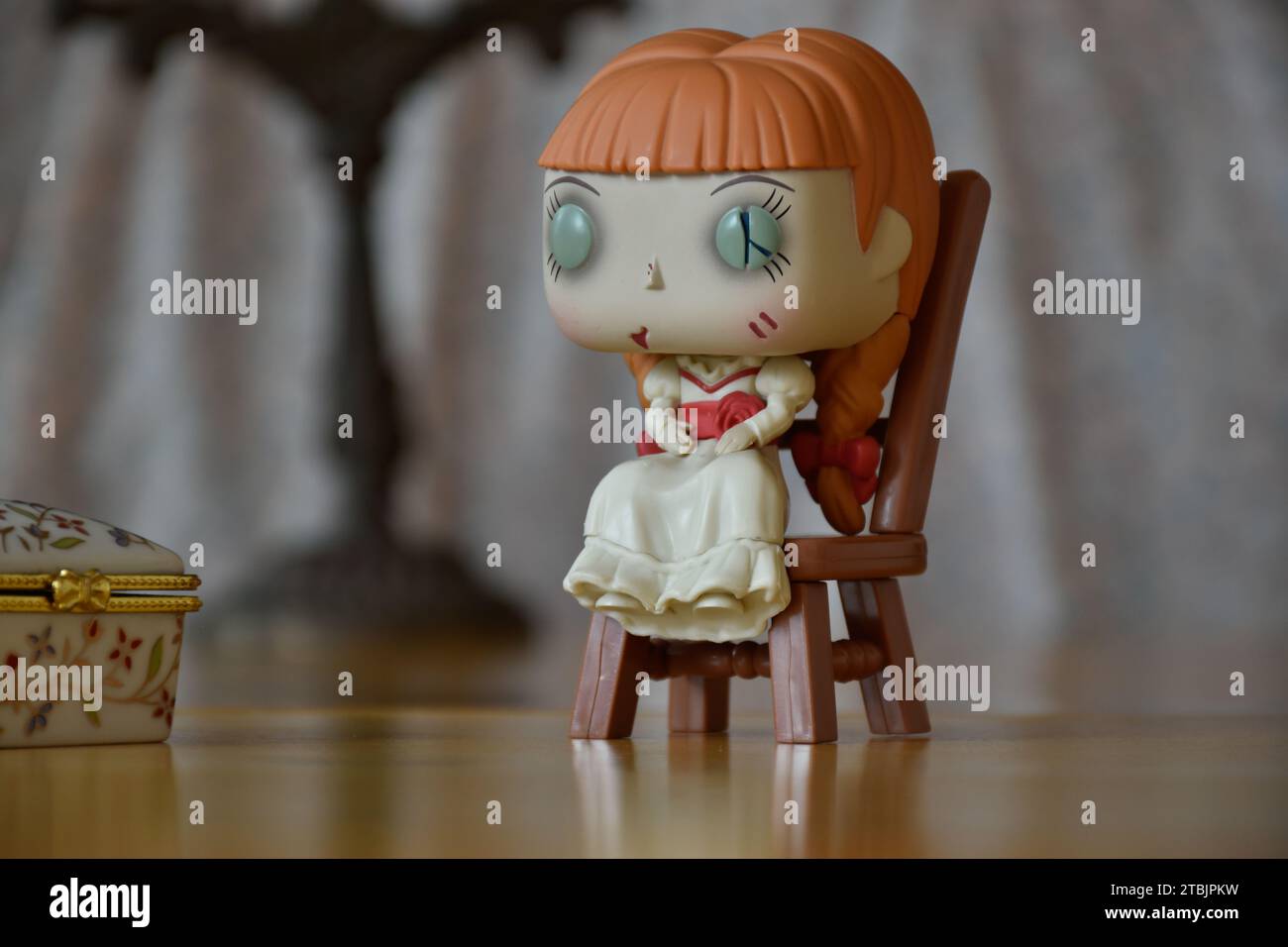 Annabelle the doll haunted hi-res stock photography and images - Alamy