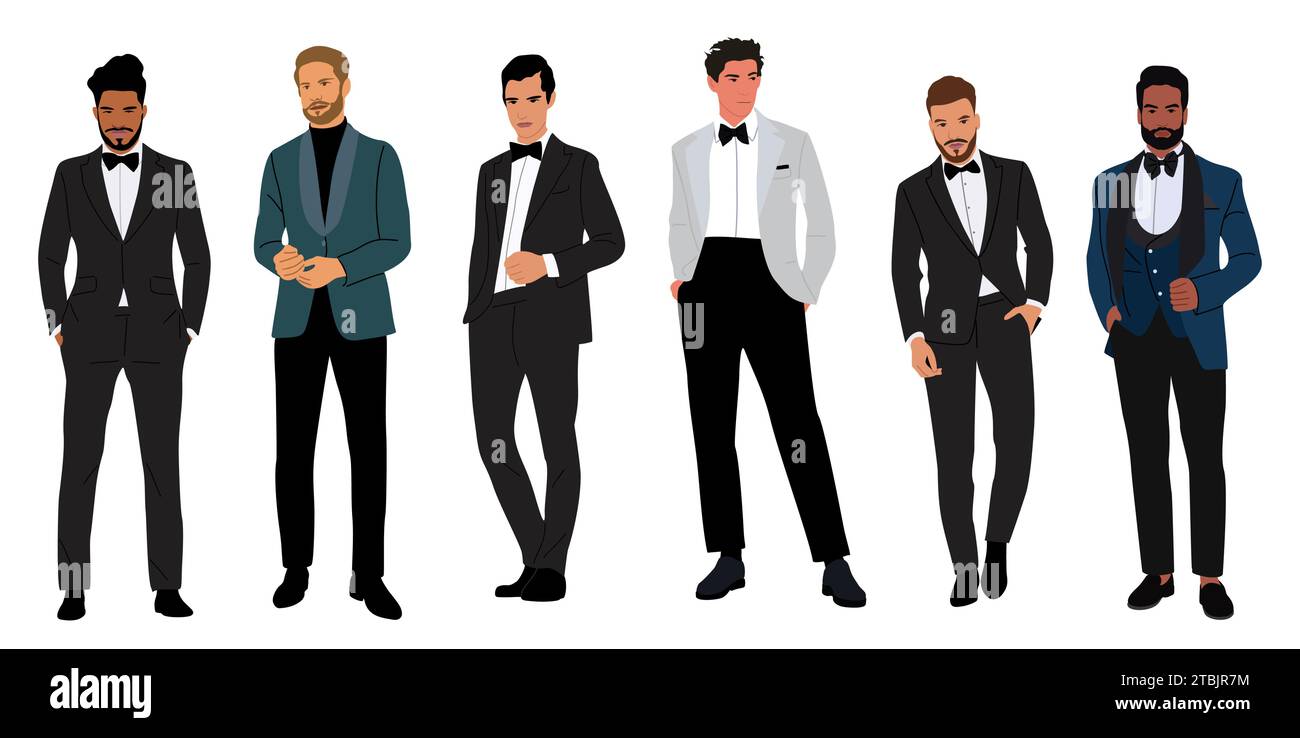 Celebratory attire Stock Vector Images - Alamy