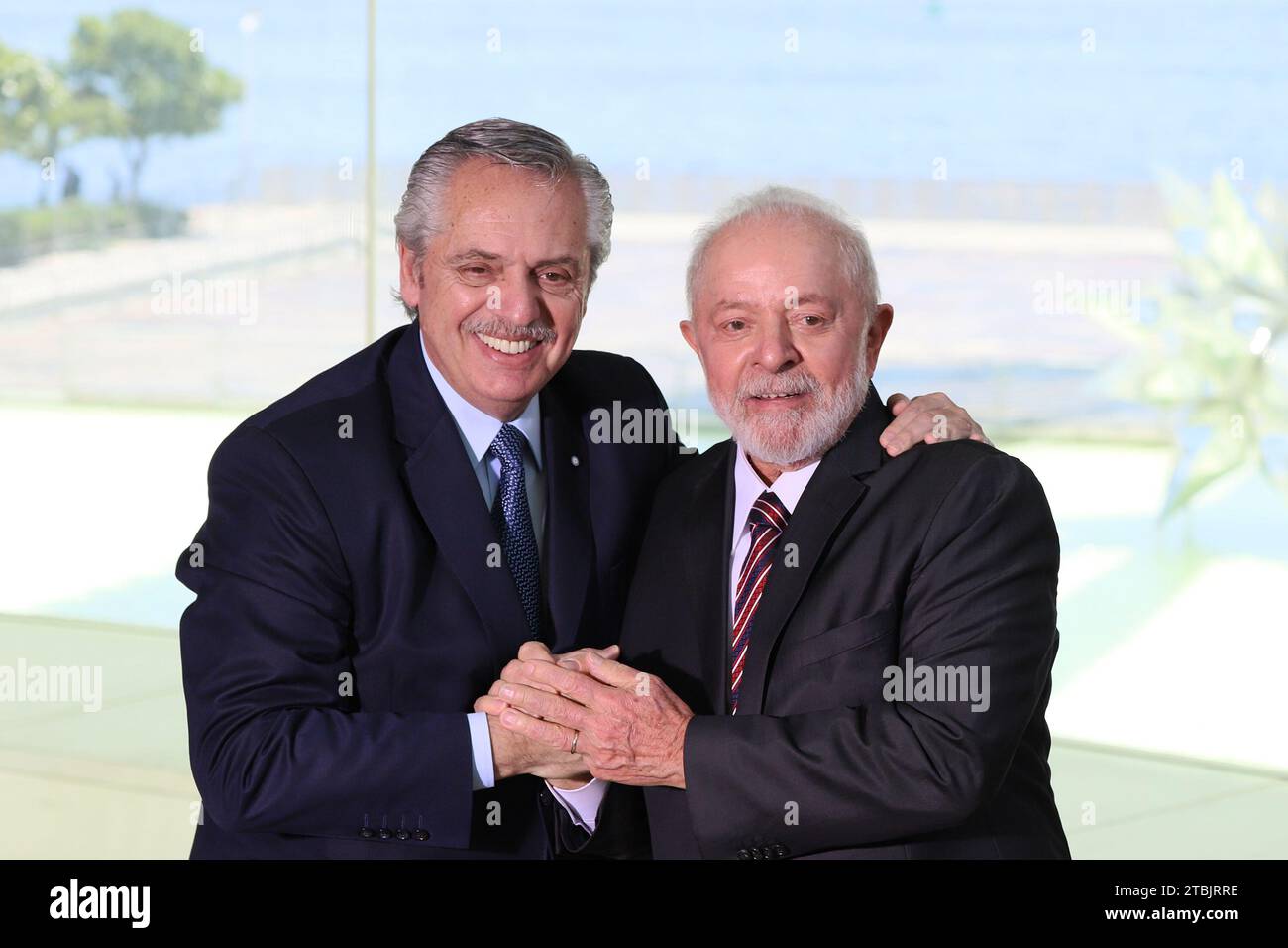 Rio De Janeiro, Brazil. 07th Dec, 2023. Alberto Ángel Fernández ...