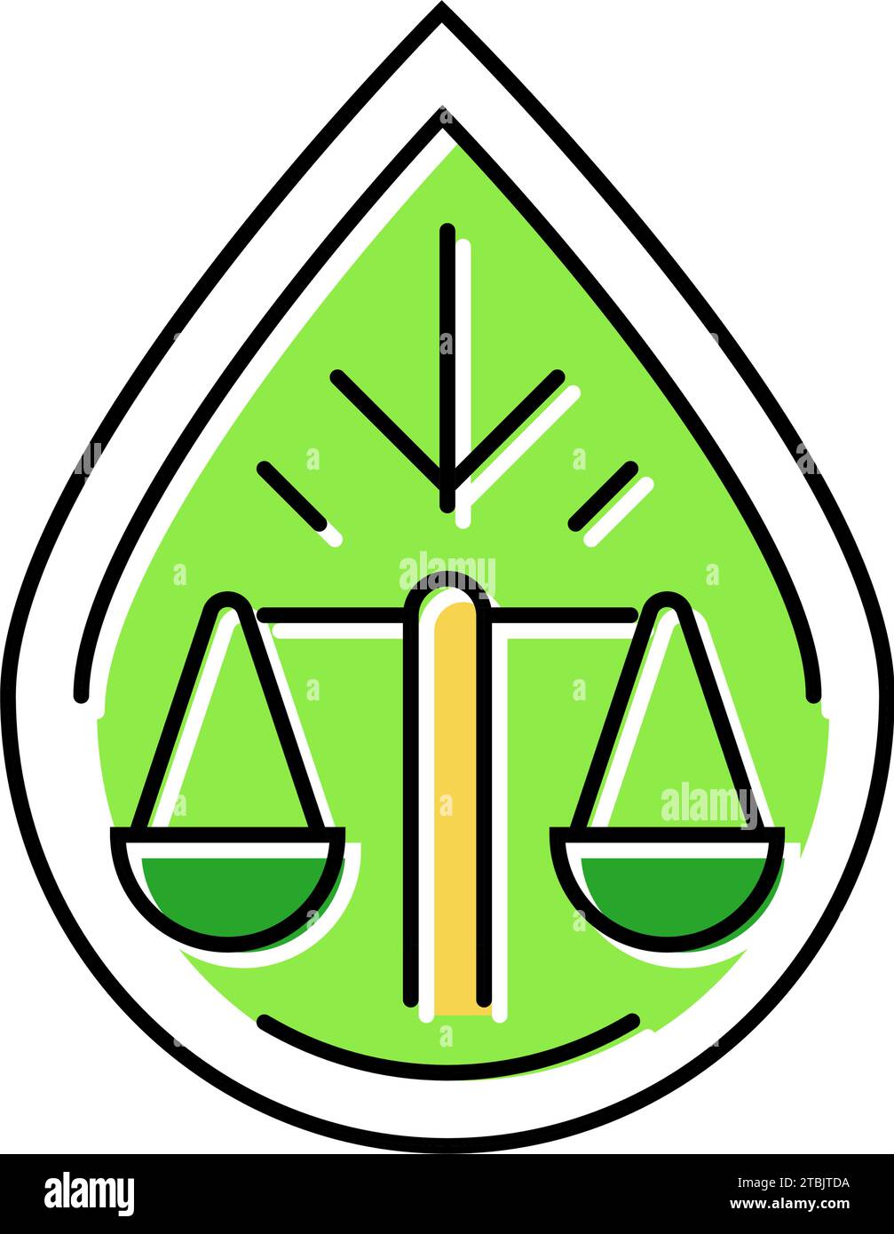 environmental compliance color icon vector illustration Stock Vector ...