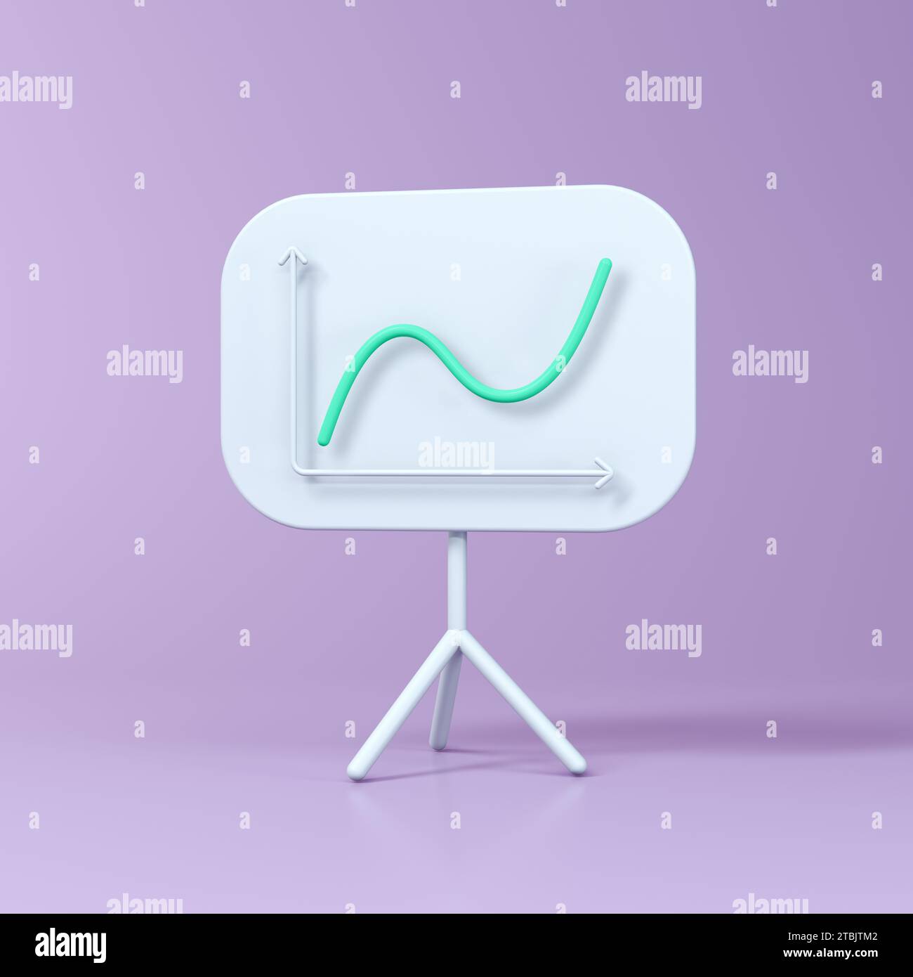 Cartoon minimalism style chart hi-res stock photography and images - Alamy