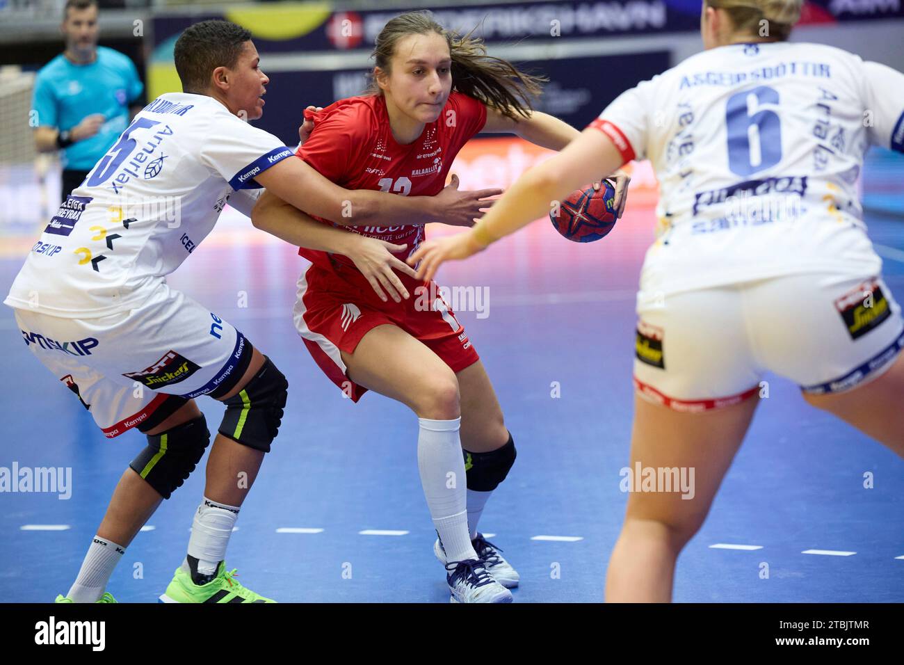Greenlands Cecilie Bjerge between Icelands Thory Asseirdottir and Thea ...