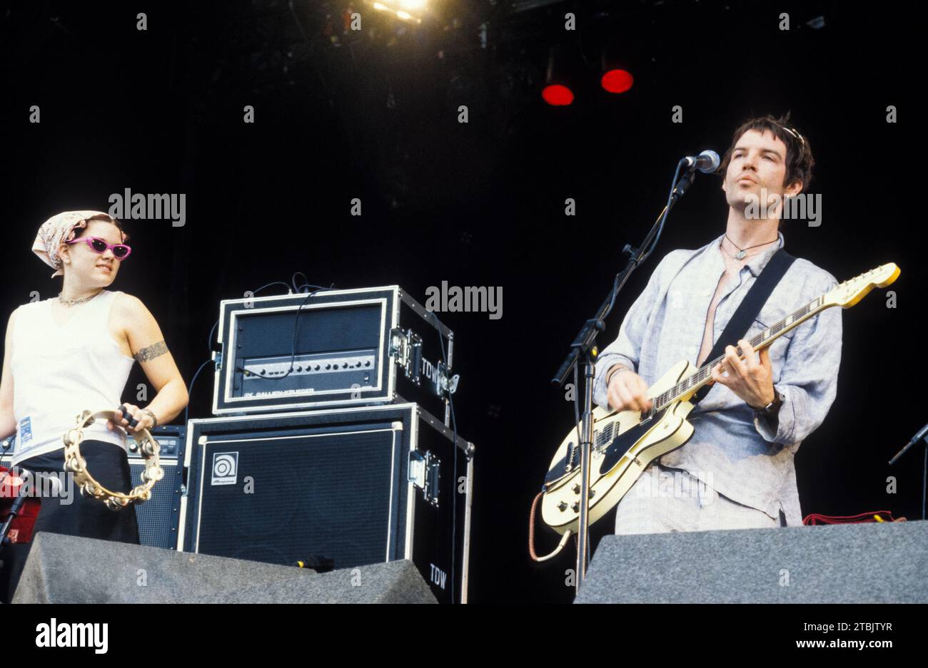 DANDY WARHOLS, READING FESTIVAL, 1999: A young Courtney Taylor-Taylor ...