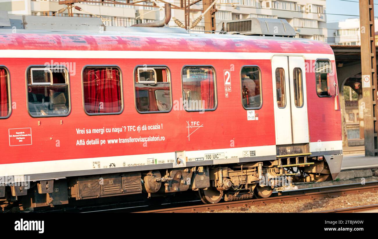 Train at Bucharest North Railway Station (Gara de Nord Bucuresti Stock ...
