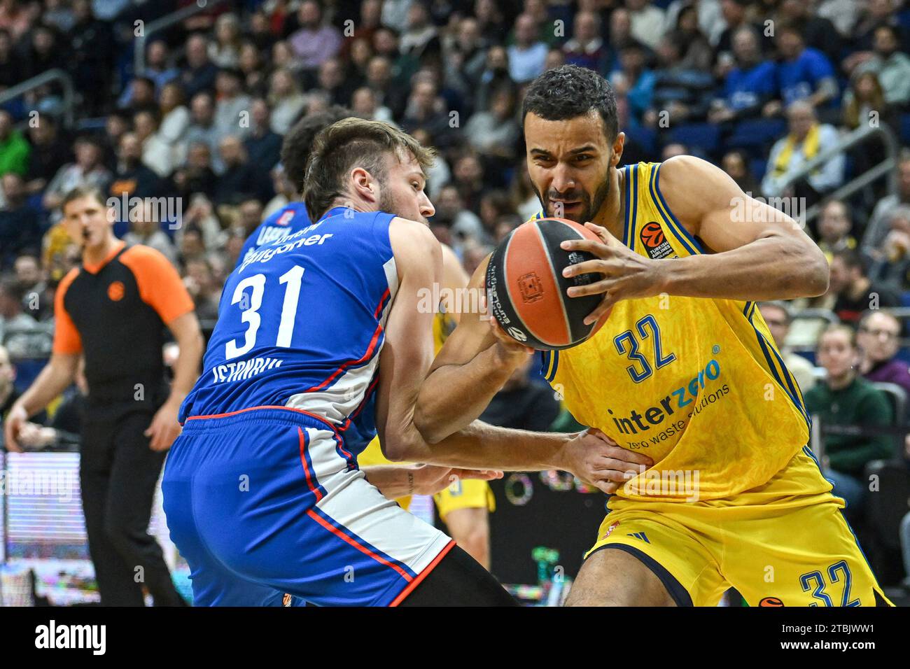 Berlin, Deutschland 07. Dezember 2023: Basketball EuroLeague - 2023/ ...
