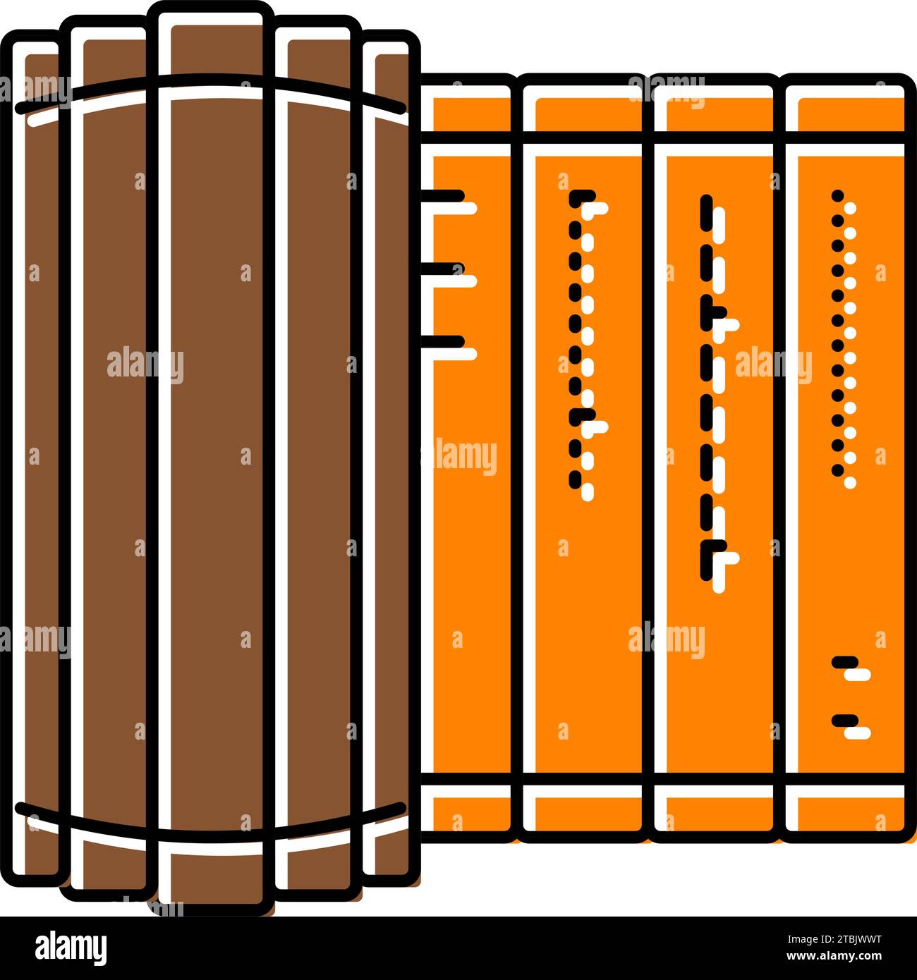 Ancient china bamboo book Stock Vector Images - Alamy