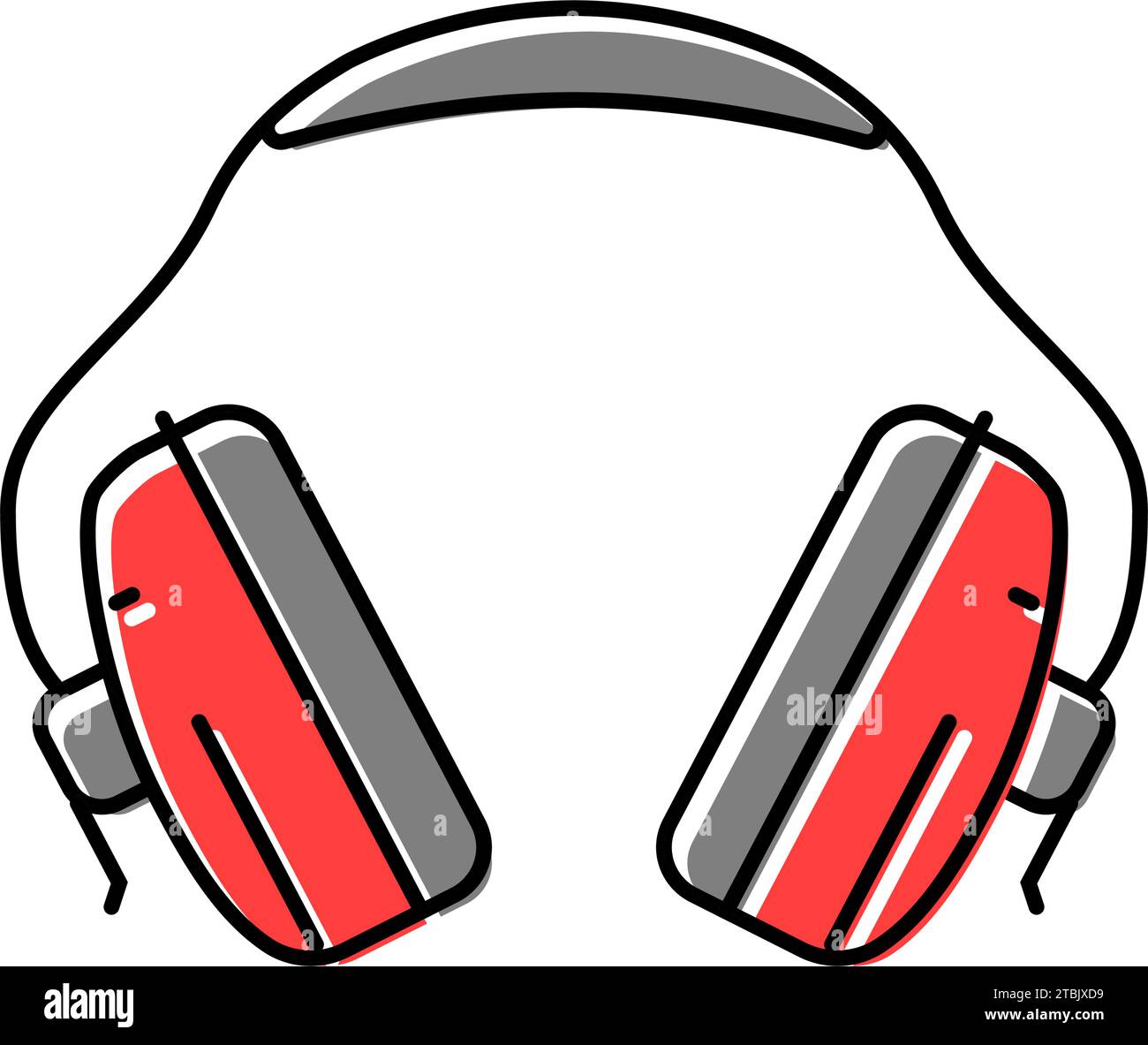 ear protection audiologist doctor color icon vector illustration Stock ...