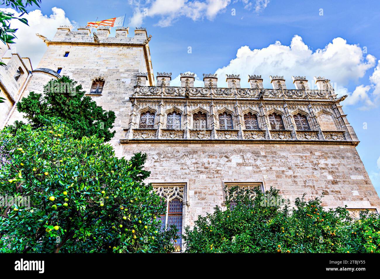 The Silk Exchange, a Gothic building in Valencia, declared a World ...