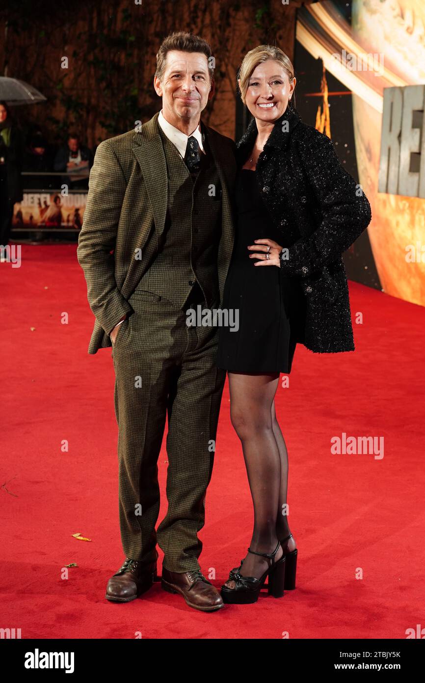 Zack Snyder (left) and Deborah Snyder arrive at the London premiere of ...