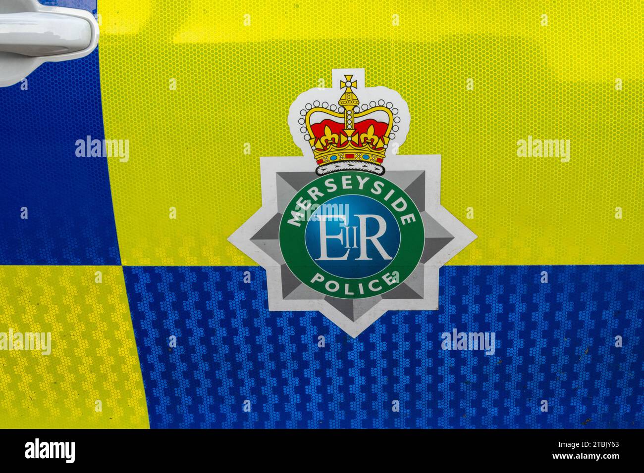 Merseyside Police car Stock Photo - Alamy