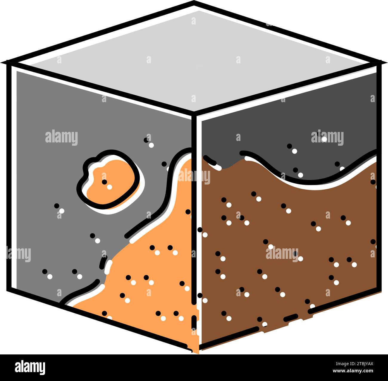 corrosion materials engineering color icon vector illustration Stock ... corrosion materials engineering color icon vector illustration Stock ...