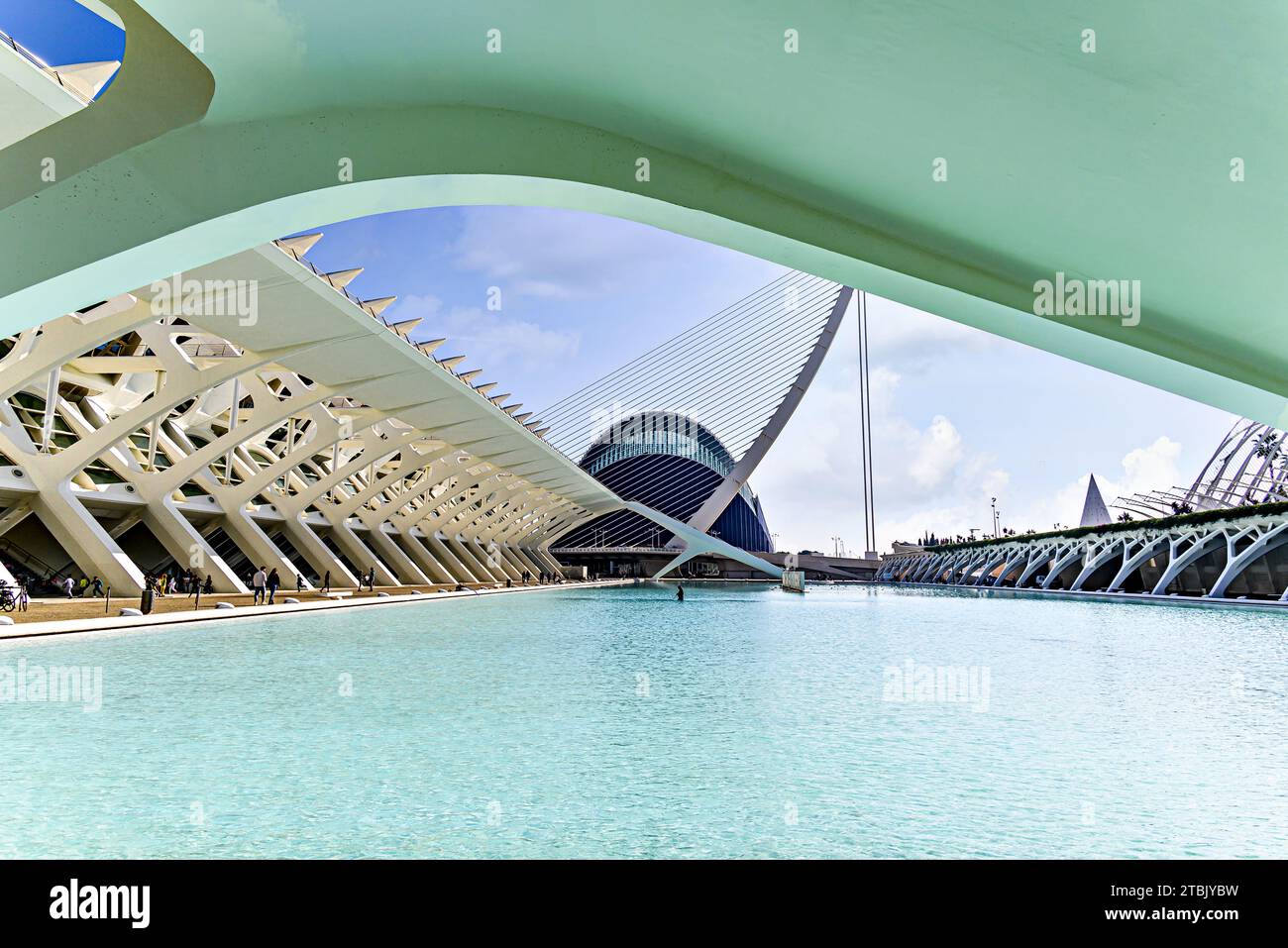 Valencia, Spain, November 20, 2023; Views of the City of Arts and ...