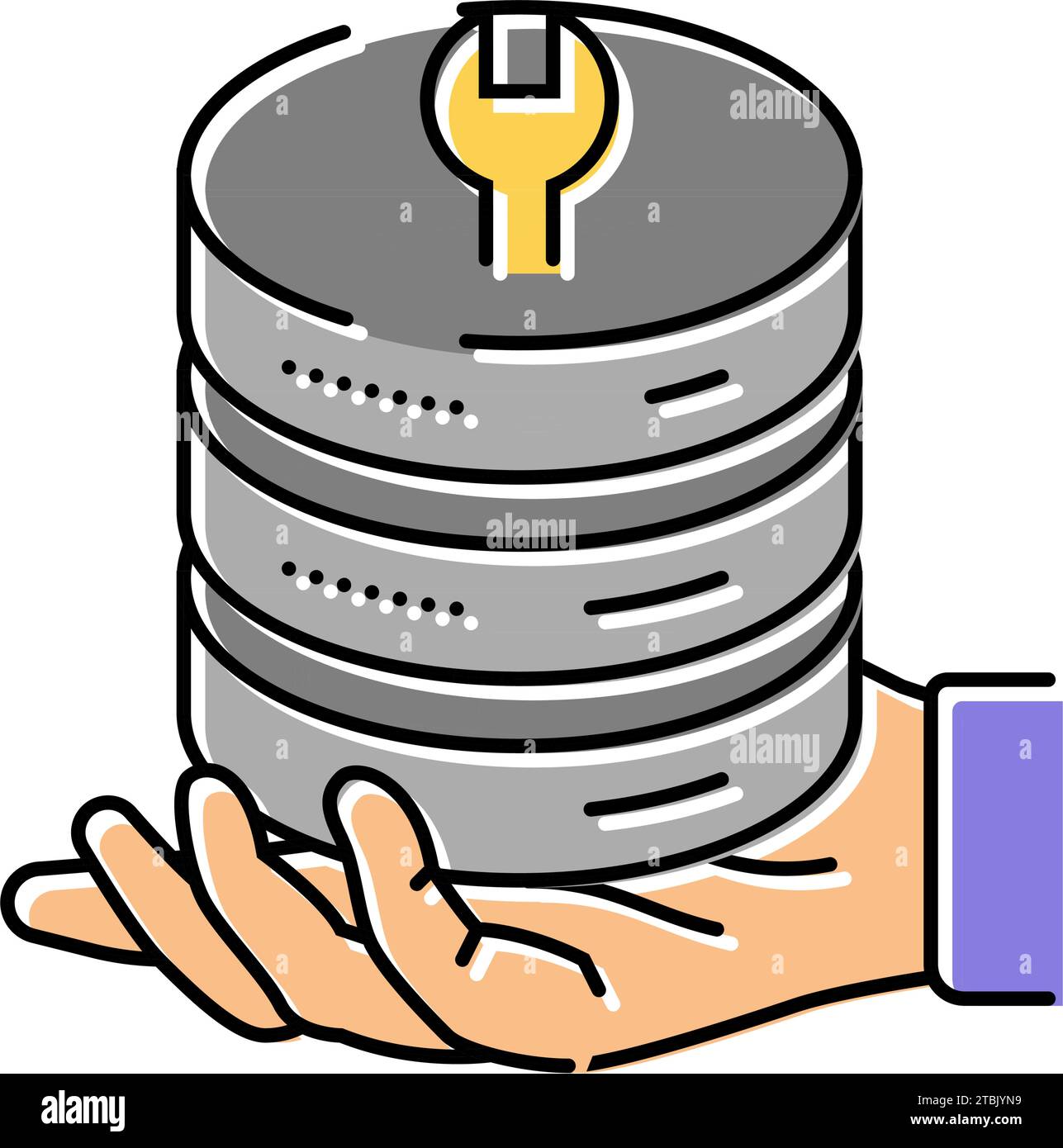 Maintenance record Stock Vector Images - Alamy