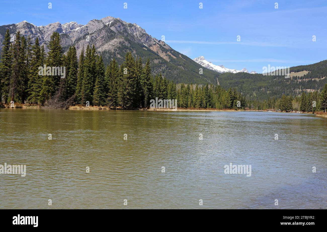 Bow River, Canada Stock Photo - Alamy