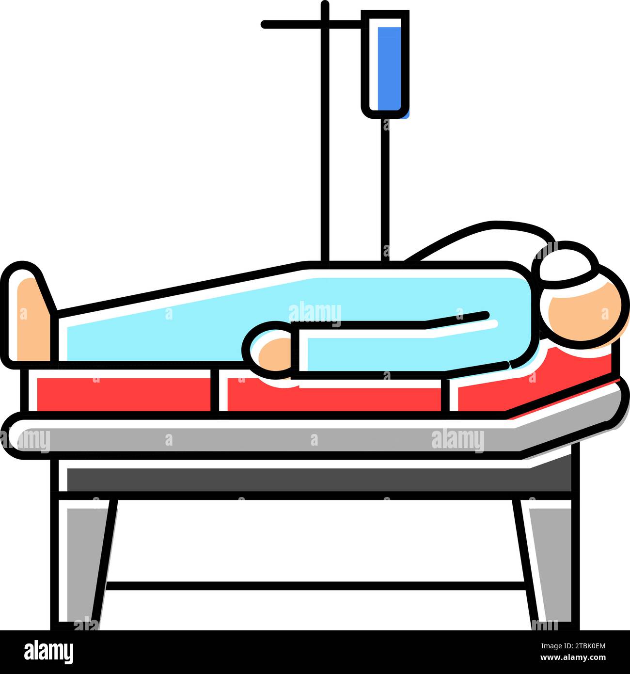 resuscitation ambulance color icon vector illustration Stock Vector ...