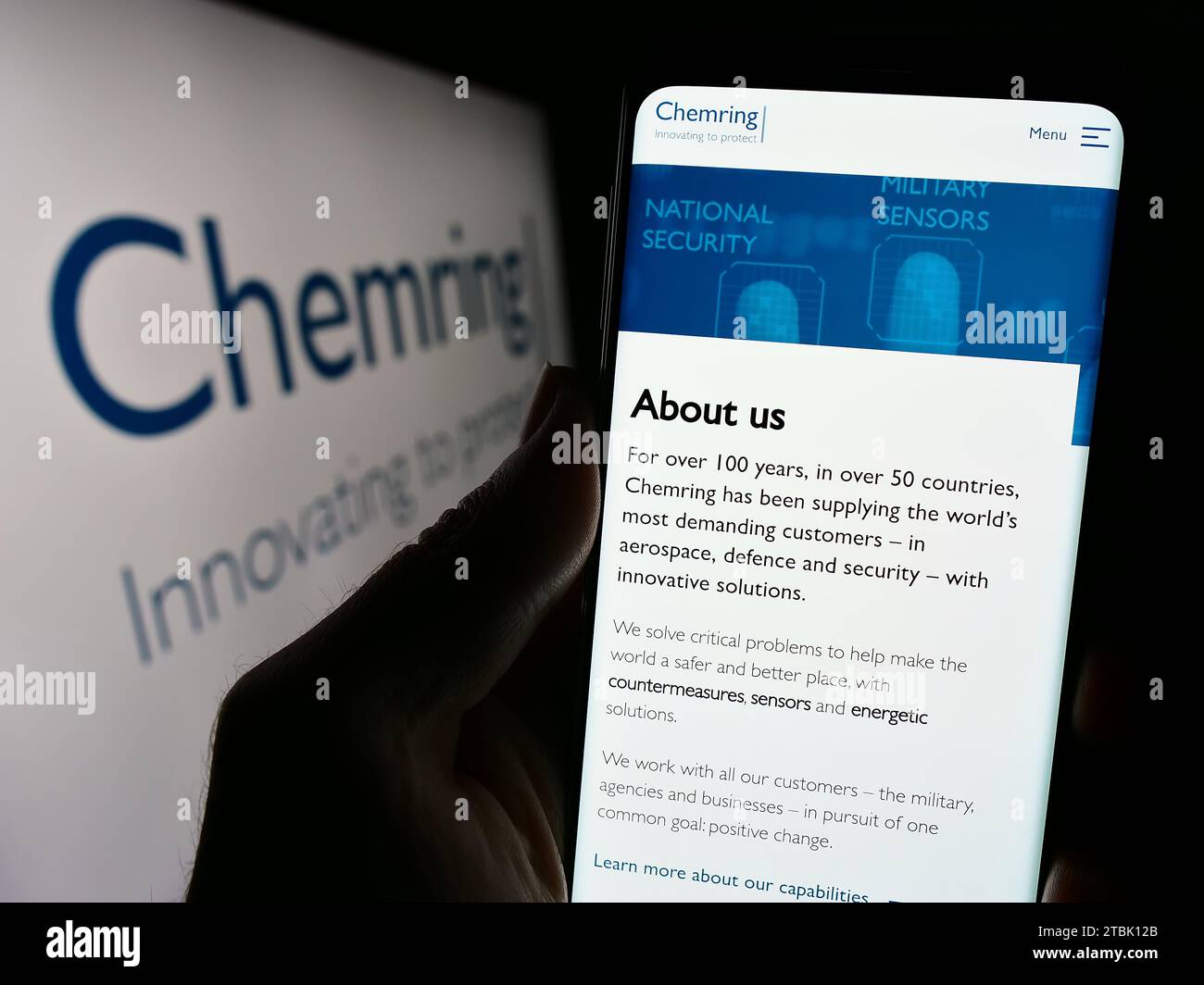 Chemring group plc hi-res stock photography and images - Alamy