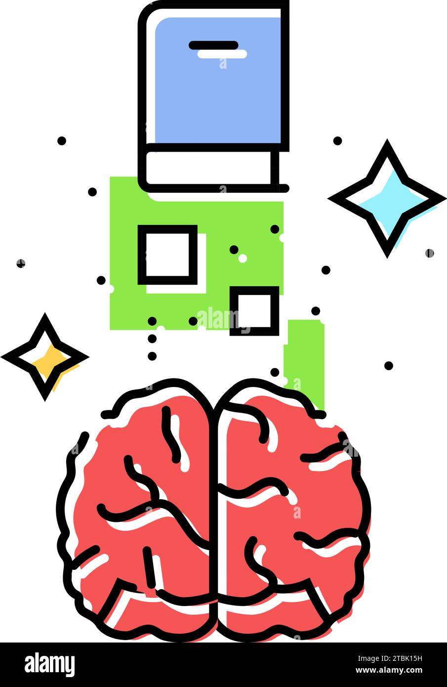 grind motivation color icon vector illustration Stock Vector Image ...