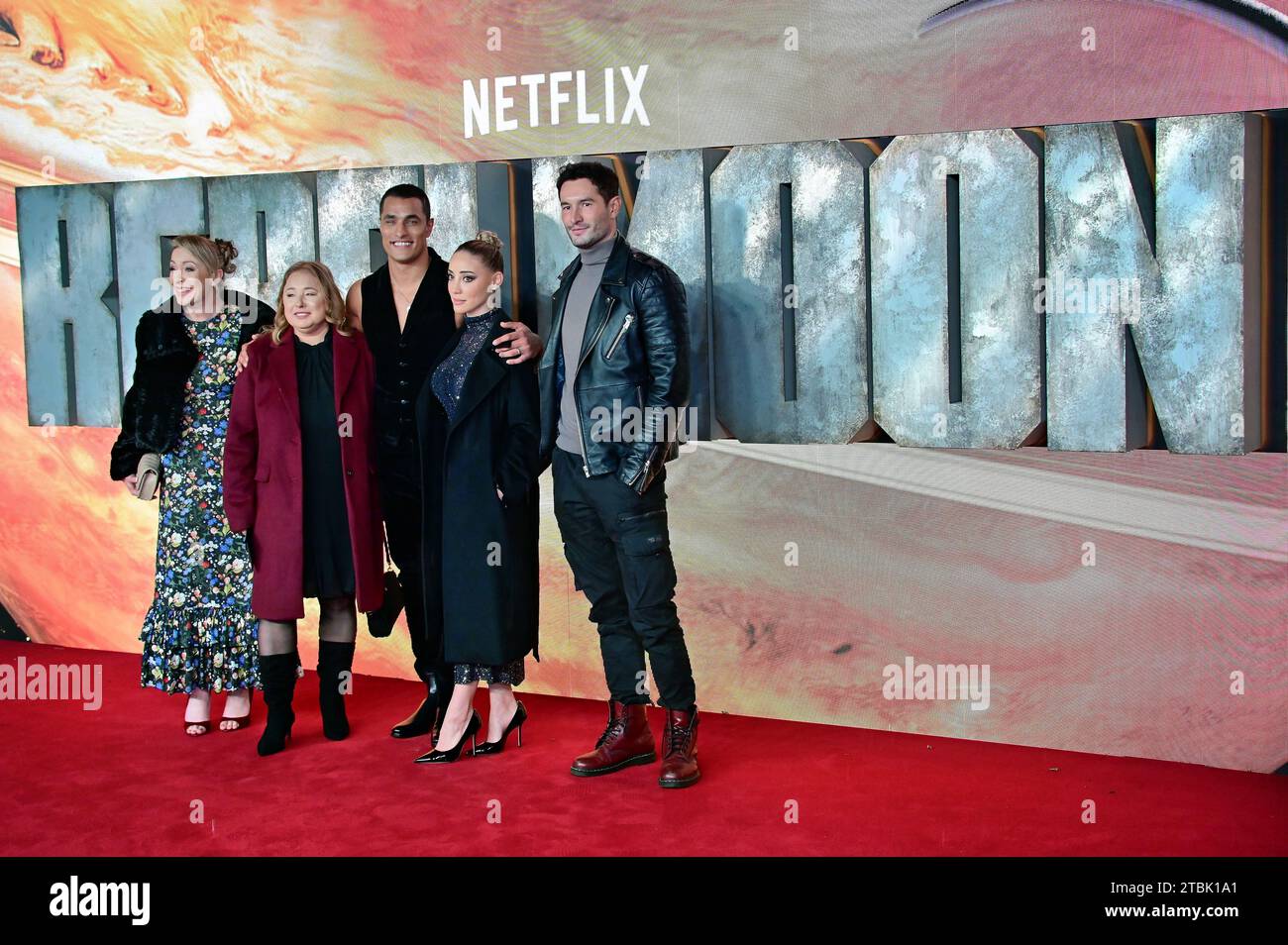 London, UK. 7th Dec, 2023. Joana Tavira-Nair, Staz Nair, Lyena Nair ... London, UK. 7th Dec, 2023. Joana Tavira-Nair, Staz Nair, Lyena Nair ...