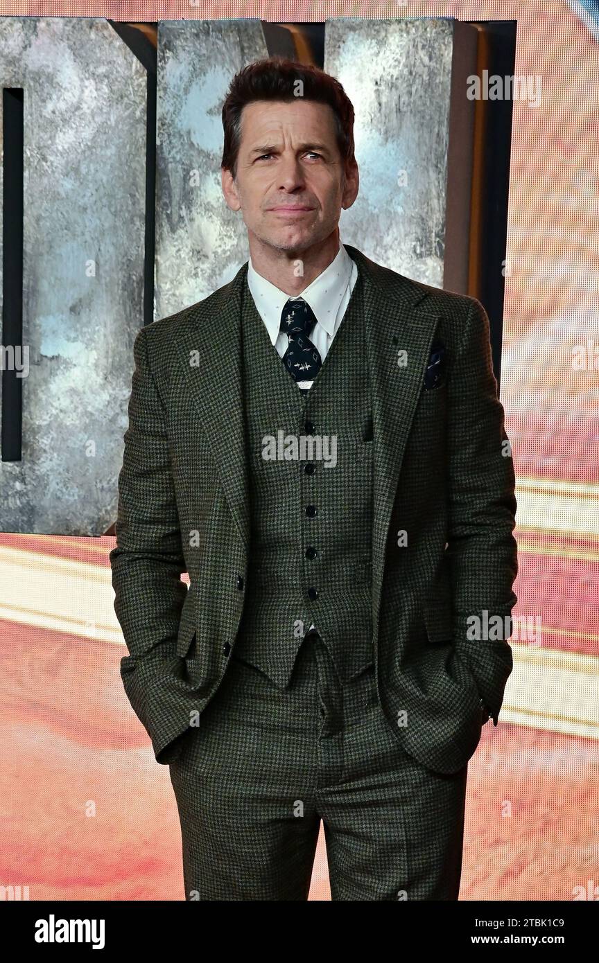 London, UK. 7th Dec, 2023. Zack Snyder attends the Rebel Moon - Part ...