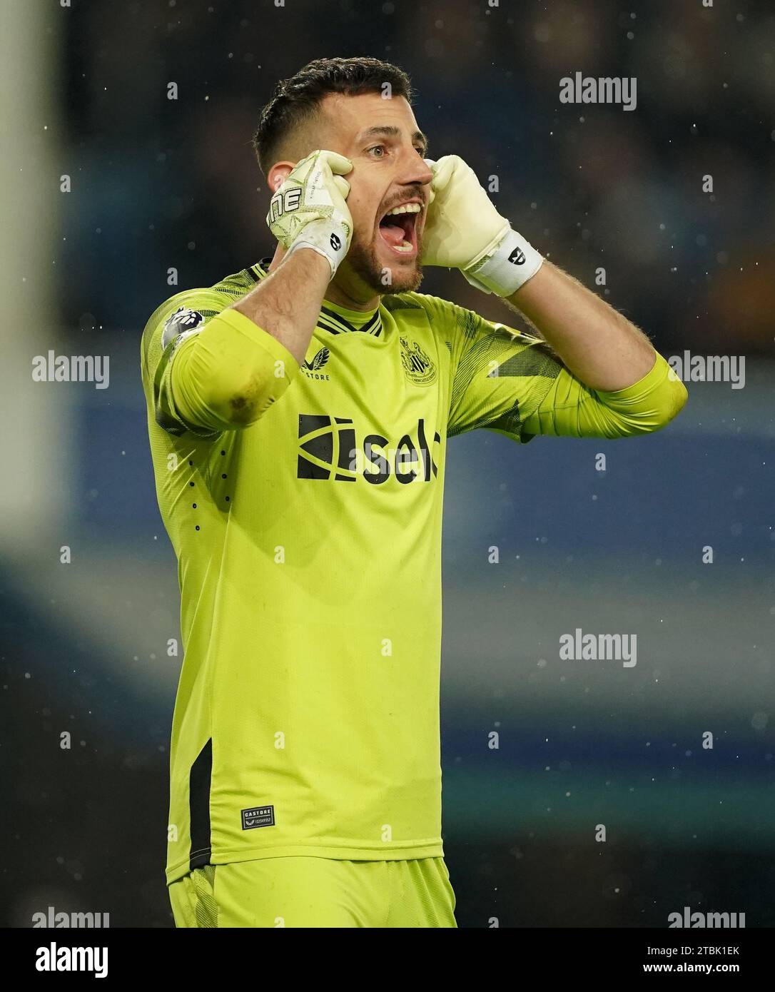Newcastle United goalkeeper Martin Dubravka during the Premier League ...