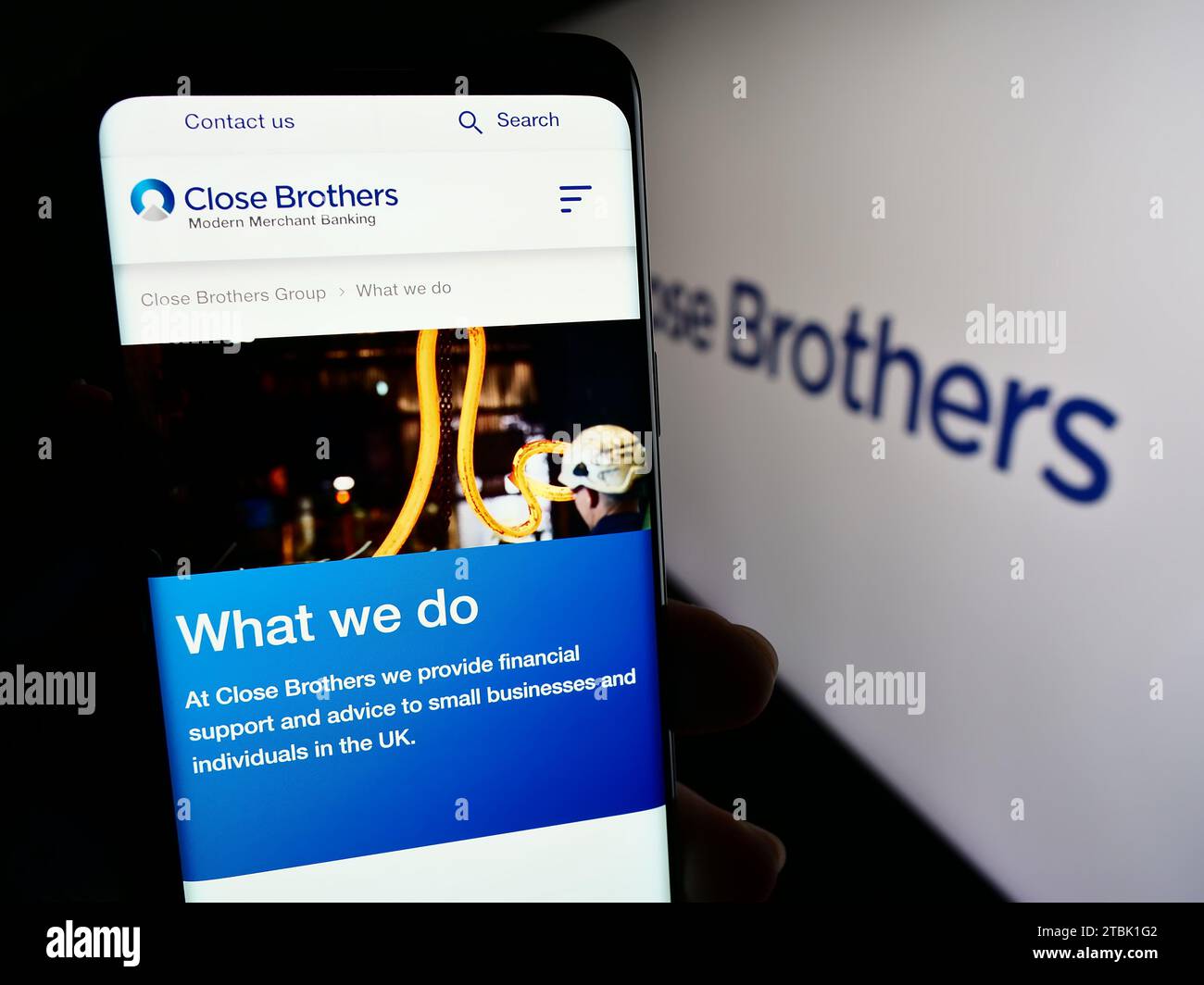 Close brothers logo hi-res stock photography and images - Alamy