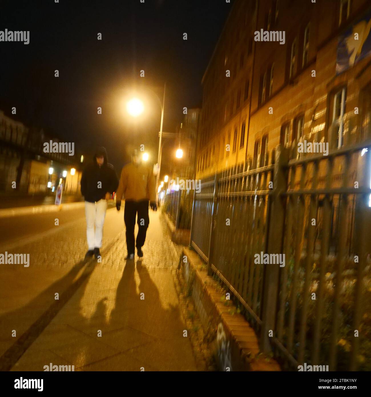 Night view, Mitte area, Berlin, Brandenburg, Germany Stock Photo - Alamy