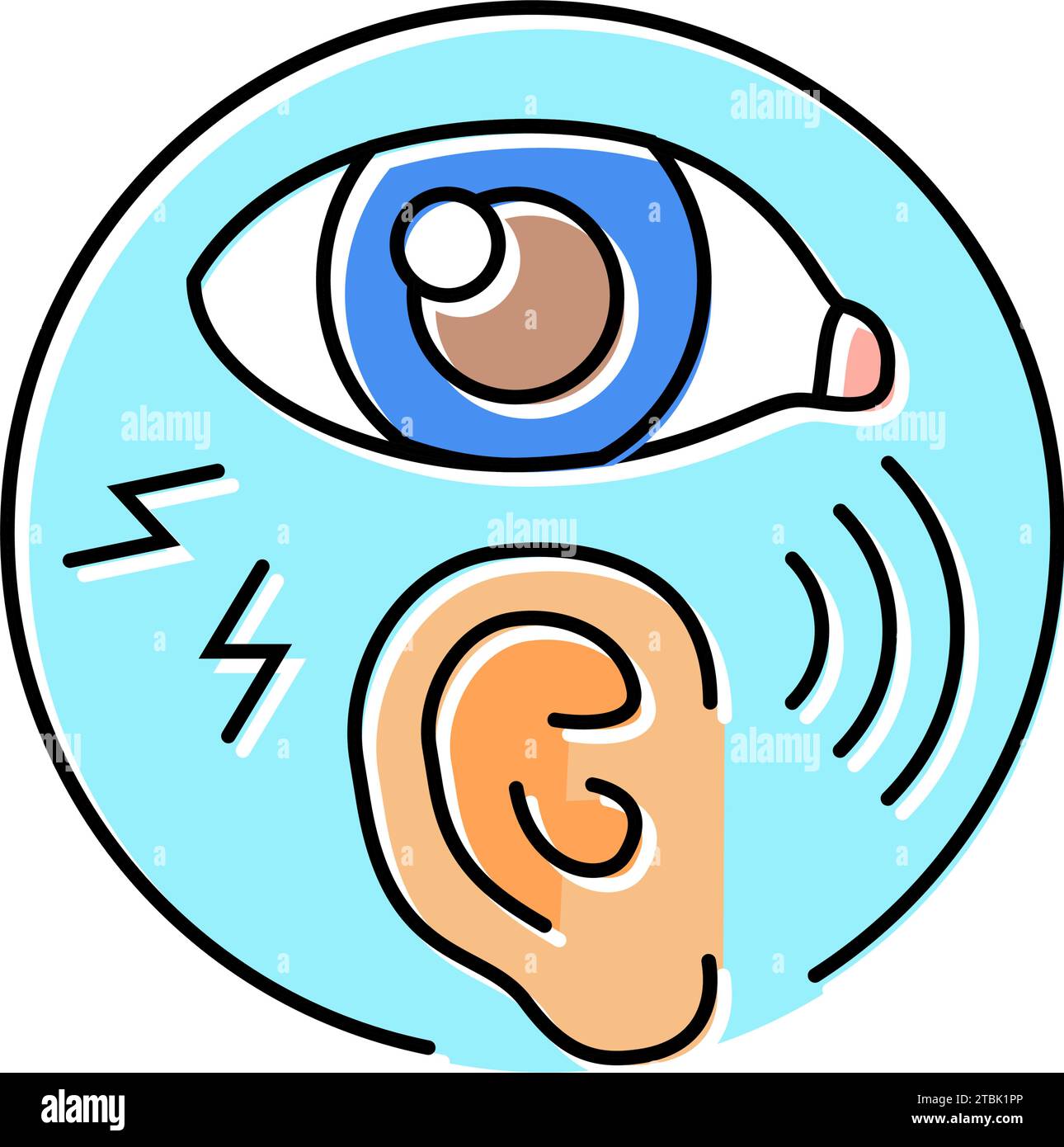 Sensitivity to sound Stock Vector Images - Alamy